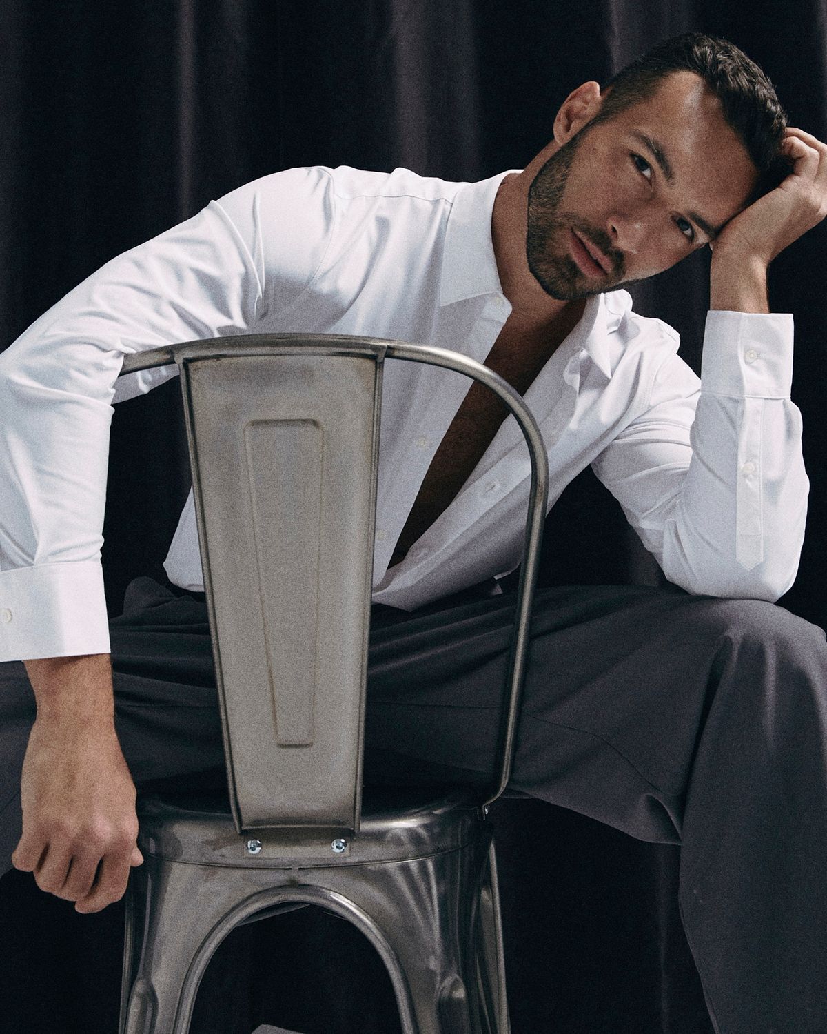 MALE MODEL LUKASZ ZARAZOWSKI - LUKASZ ZARAZOWSKI MODEL - WHITE CROSS MANAGEMENT